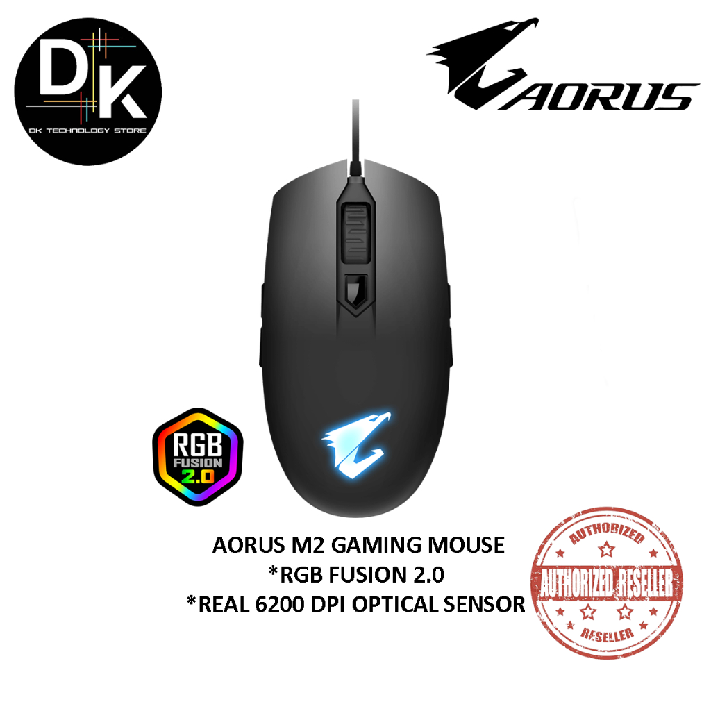 GIGABYTE AORUS M2 RGB Gaming Mouse | Shopee Malaysia