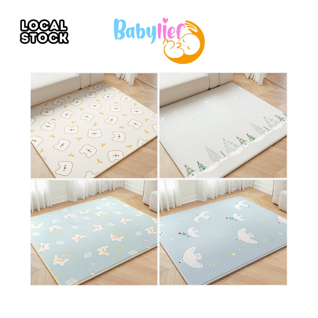 [COD & Local Stock] Babylief Baby Crawling Mat XPE Household Anti-skid Odorless Baby Play Mat ...