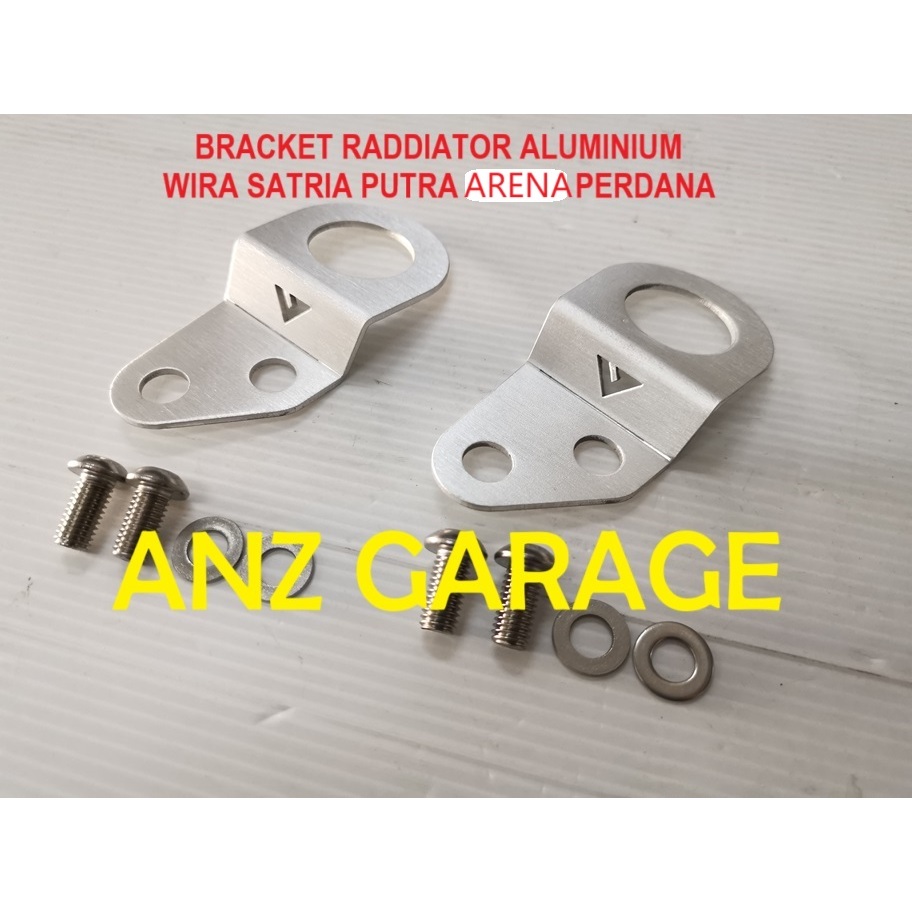 ALUMINIUM BRACKET RADIATOR WIRA SATRIA PUTRA ARENA PERDANA | Shopee ...