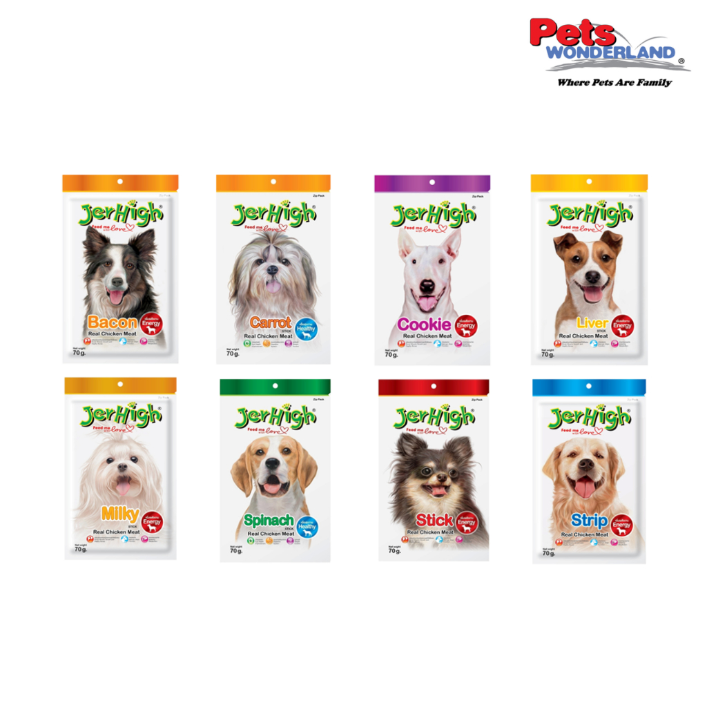 "Jerhigh Dog Treats 70g – Delicious, Premium Snack for Rewarding Your ...