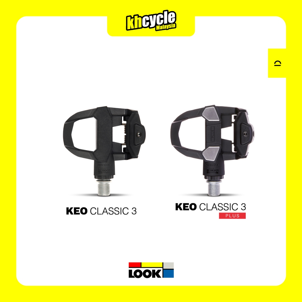 Look Keo Classic 3 & Classic 3 Plus - (Road Bike Clipless Pedal ...