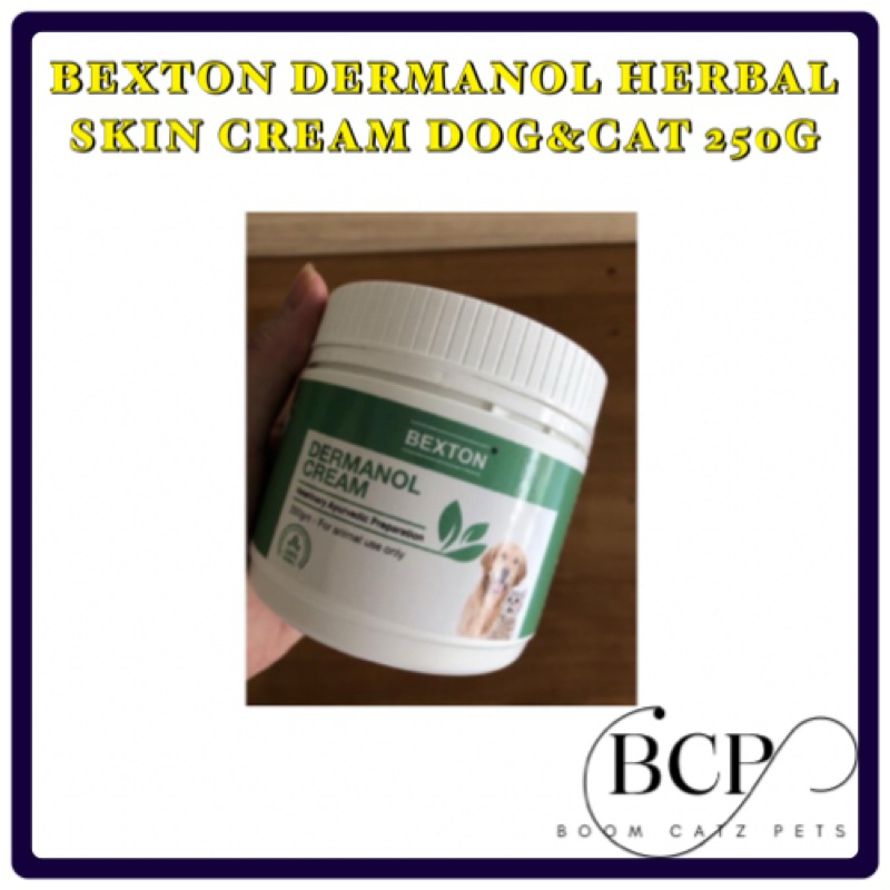 Bexton Dermanol Herbal Skin Cream / Krim Luka Kurap Fungus (Dog & Cat ...