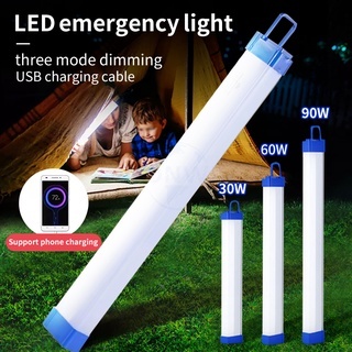 LED Light Emergency light Night market Light USB Rechargeable Emergency ...