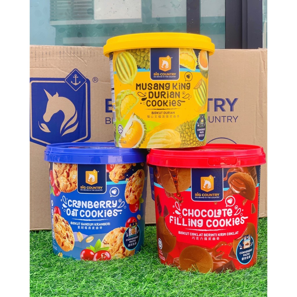 BIG COUNTRY COOKIES WITH PREMIUM FILLING 300G | Shopee Malaysia