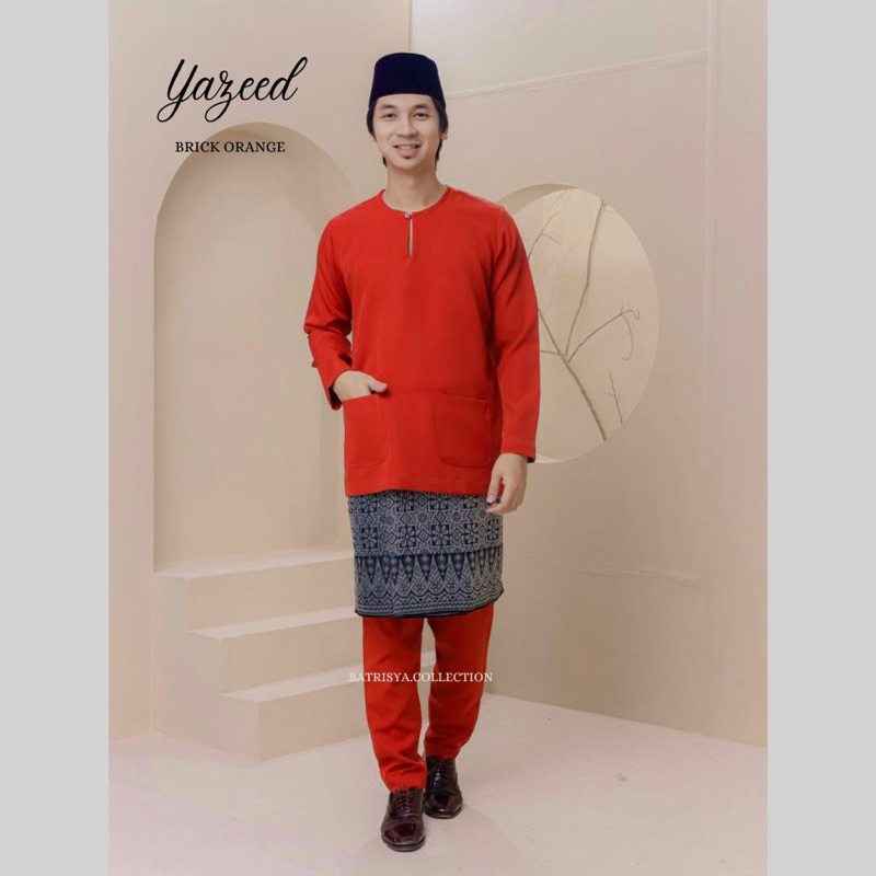 [ BRICK ORANGE ] BAJU MELAYU TELUK BELANGA / BAJU MELAYU RAYA 2024 by ...