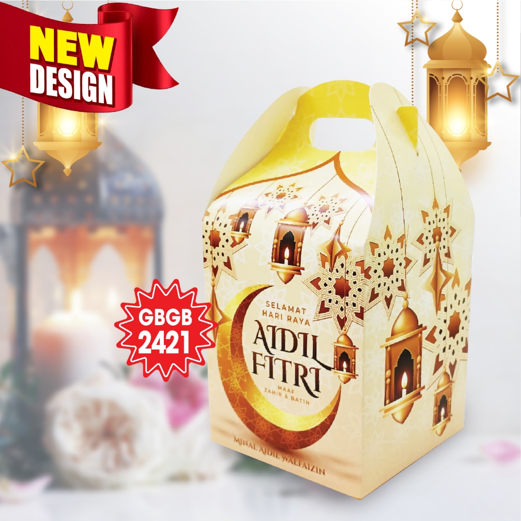ECO PRINT MALL/Giftanda/Kotak Ramadan Kuih Balang/Kotak Raya/Kotak Raya Kuih Bahulu/GBGB/Best ...