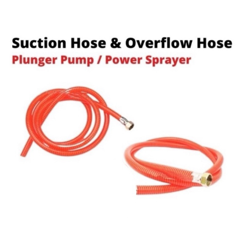 Suction Hose & Overflow Hose Plunger Pump / Power Sprayer | Shopee Malaysia