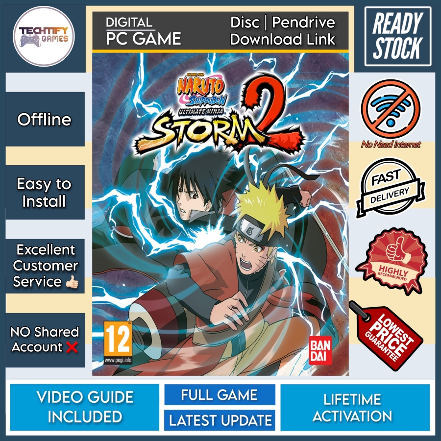[PC Game] NARUTO SHIPPUDEN Ultimate Ninja STORM 2 - Offline [Disc ...