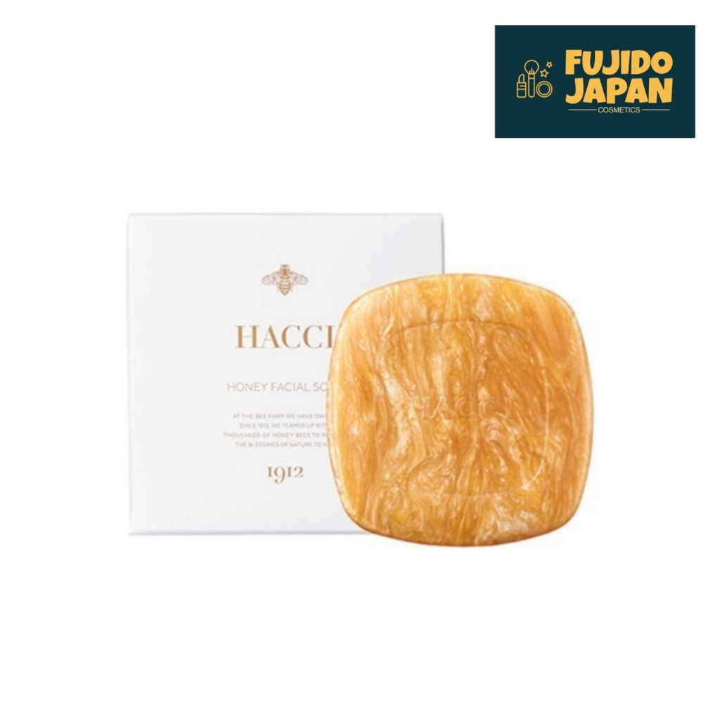 【Shipping from Japan】HACCI Honey Facial Soap | Shopee Malaysia