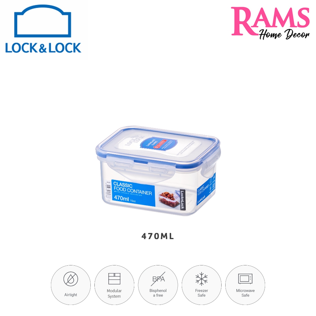 LocknLock Airtight Classic Tall Rectangular Food Container / Kitchen ...