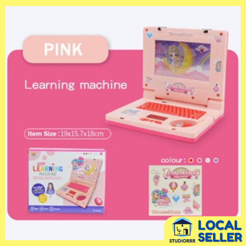 Study Laptop Mainan Budak Kids Early Educational Toys English Laptop ...