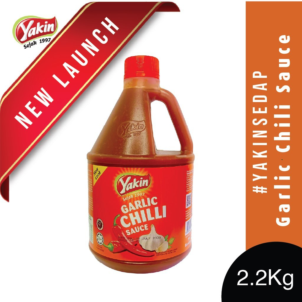 YAKIN SEDAP Garlic Chili Sauce (2.2kg) | Shopee Malaysia