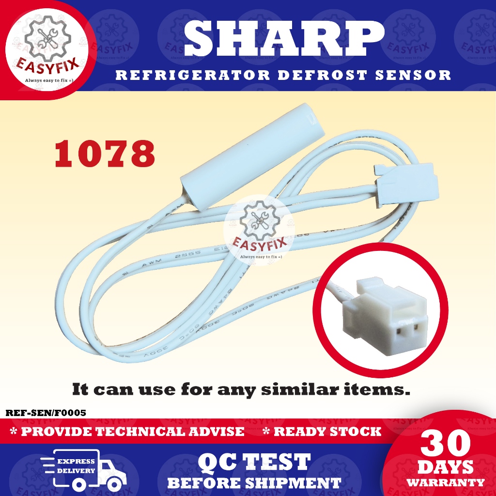 SHARP REFRIGERATOR DEFROST SENSOR FRIDEGE SENSOR (SENSOR PETI SEJUK ...