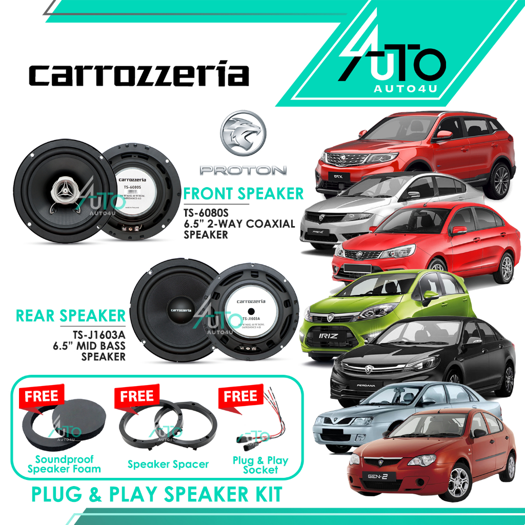 Carrozzeria Proton PNP Speaker Proton X50 Saga BLM Exora Persona ...