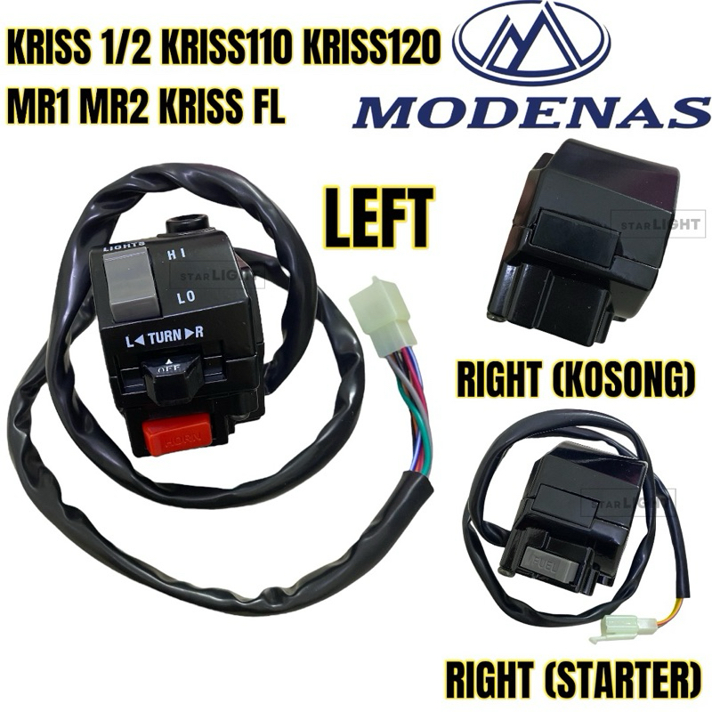 MODENAS KRISS 1 KRISS 2 KRISS 100 KRISS110 MR1 MR2 KRISS120 KRISS FL ...