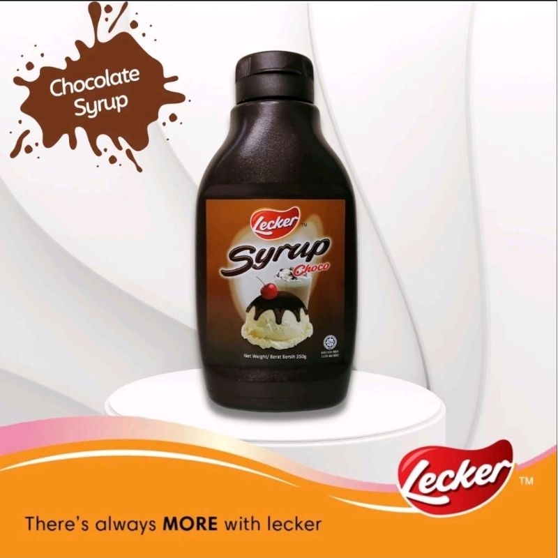 Lecker Syrup - Choco 350g | Shopee Malaysia