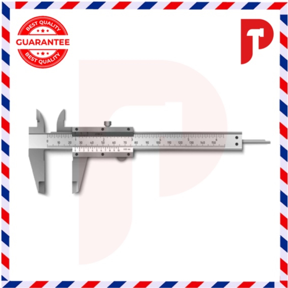 6" Vernier Caliper 🔥 Ready Stocks 🔥 Metal Measuring Ruler Tools (150MM ...