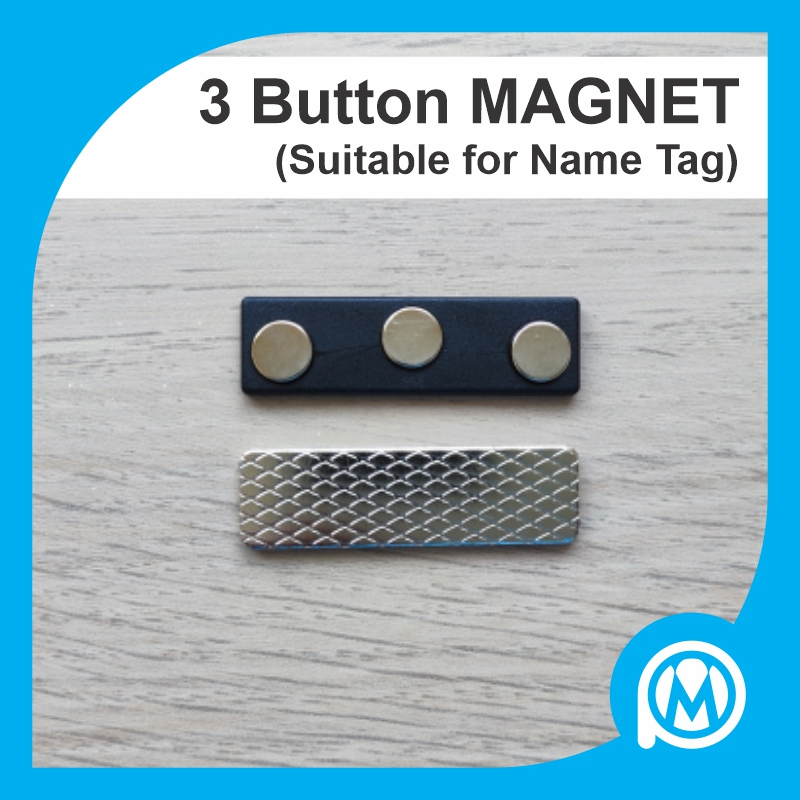 (Magnet only) Magnet for name tag | Shopee Malaysia