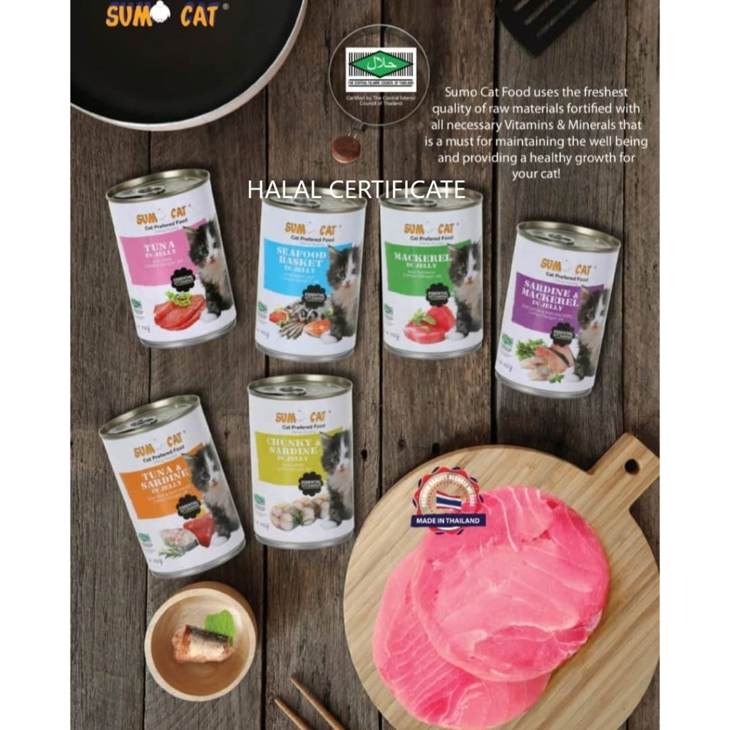 Sumo Wet Can Food 400g Sumo Cat Food Cat Wet Food SUMO WET CAT FOOD ...