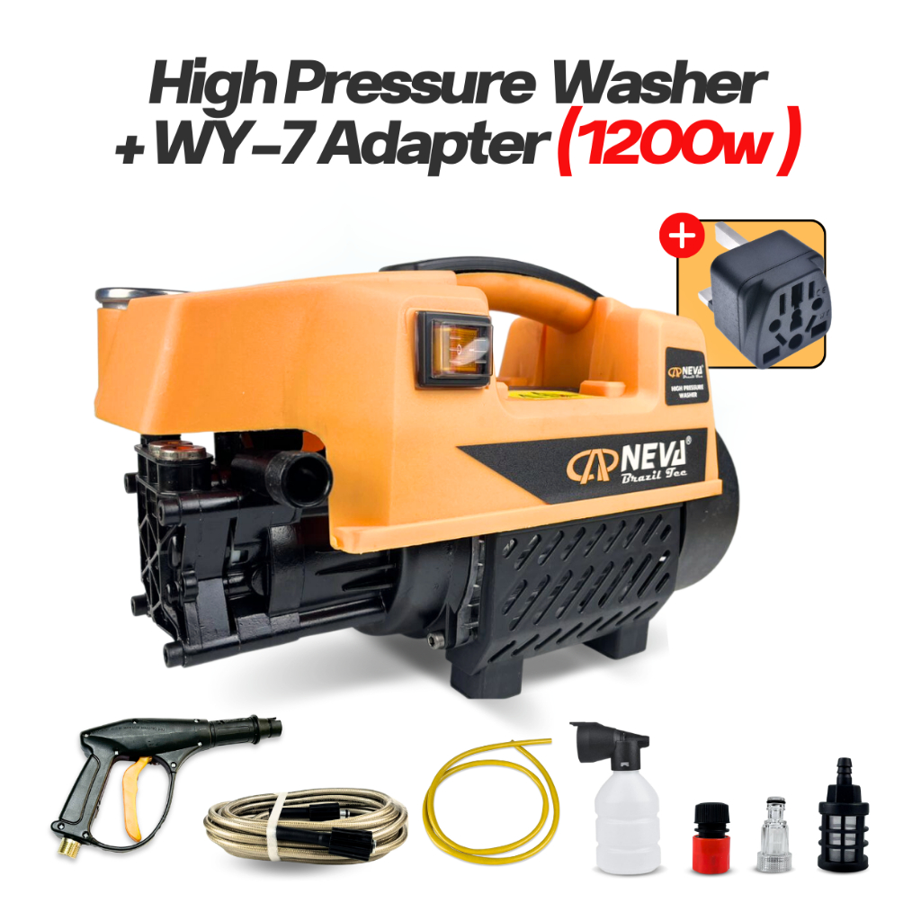 PRODIY PD-HCM1400 Water Jet High Pressure Heavy Duty Water Pressure Jet High Pressure Water Gun ...