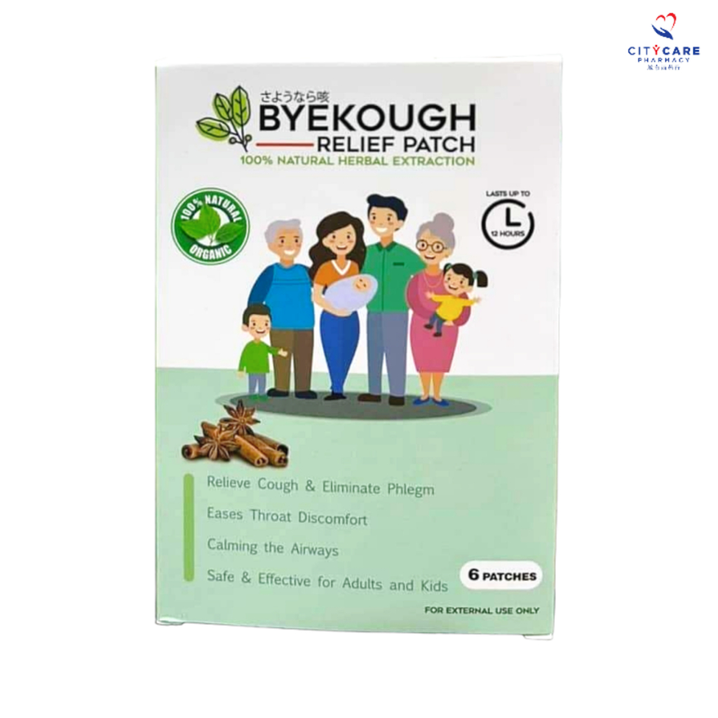 BYEKOUGH COUGH RELIEF PATCH (1X6'S) | Shopee Malaysia