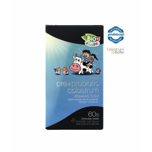 BIOPLUS JUNIOR MOO MOO (CHOCOLATE FLAVOUR) CHEWABLE 60S | Shopee Malaysia