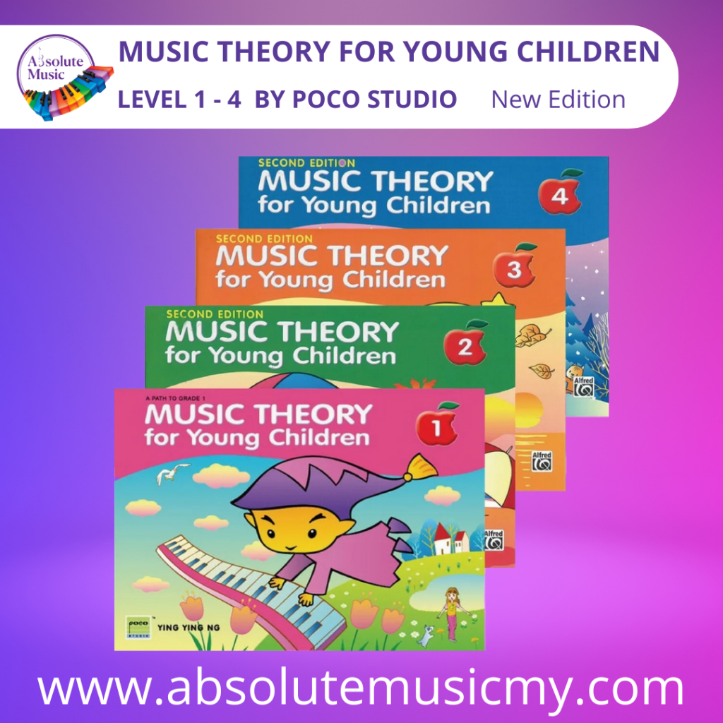 Music Theory for Young Children Level 1 - 4 (2nd Edition) | Shopee Malaysia
