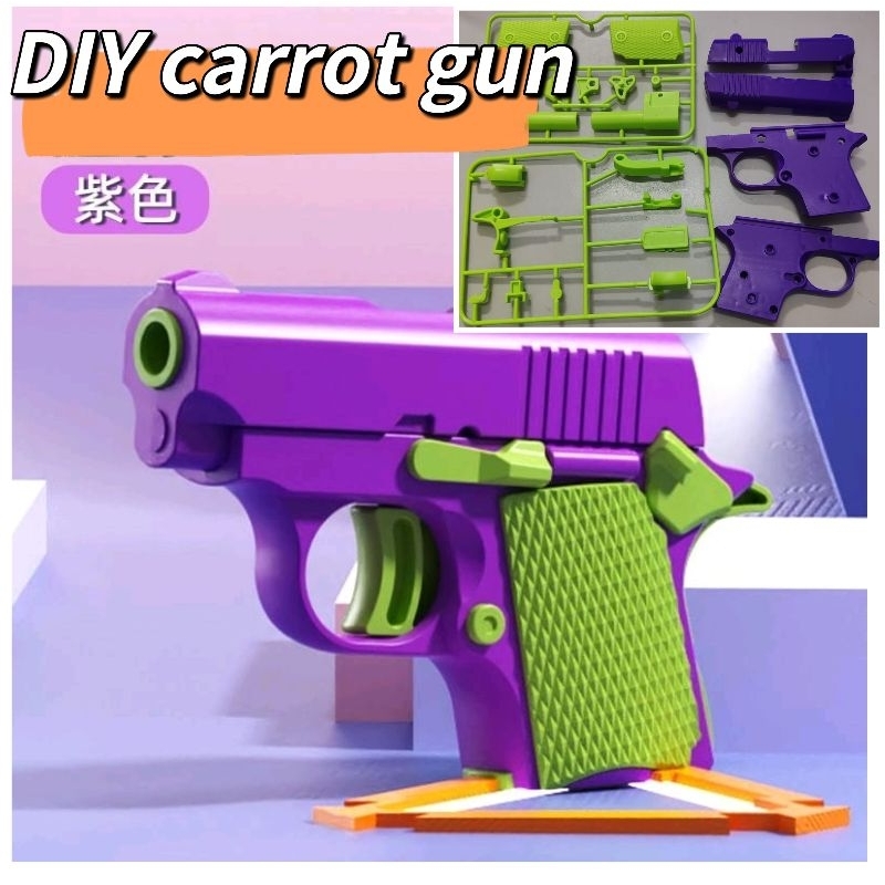 ready stock carrot knife toys viral joke trick 3D gravity funny 萝卜刀 蝴蝶刀 ...