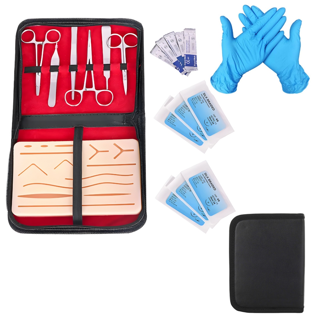 Medical Suture Practice Kit All-Inclusive Suture Kit Medical Silicone ...