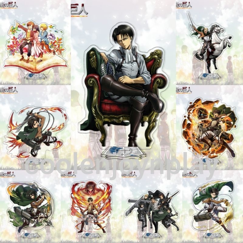 **Ready Stock in Malaysia** Anime Attack On Titan Eren Yeager Levi ...