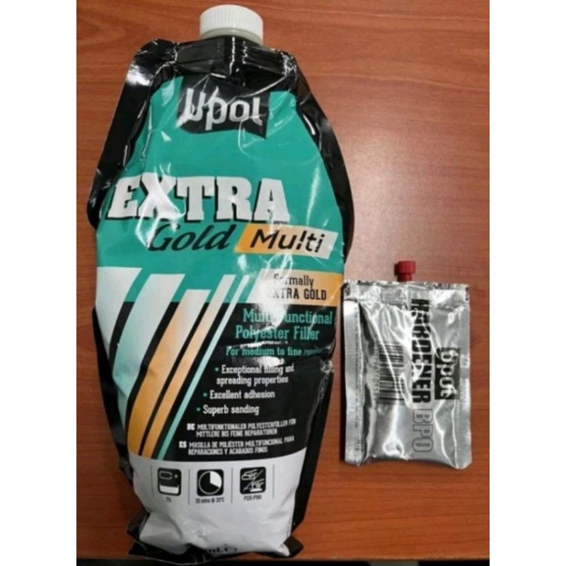 Upol / U-POL Extra Gold MultiPolyester Filler (Multifunction) -880MLe ...