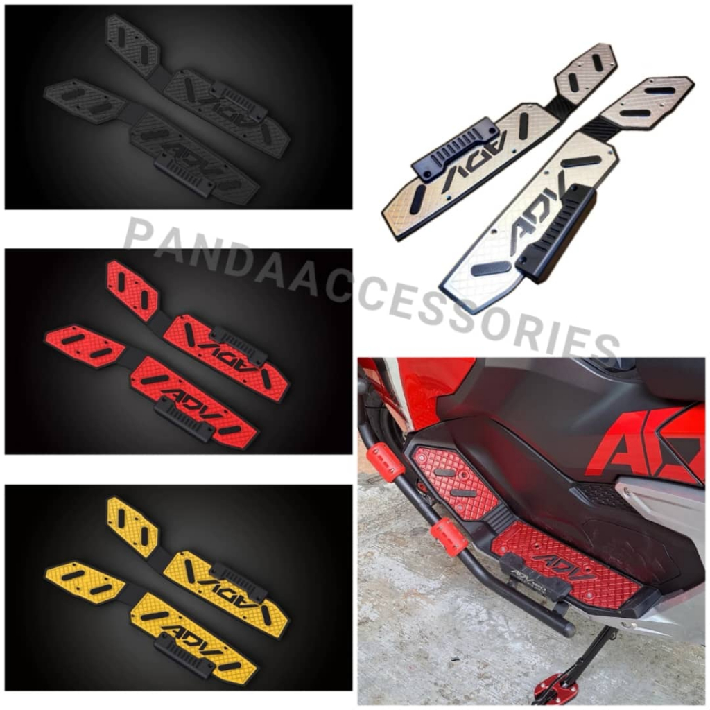 ADV160 ADV 160 ALLOY CARPET FOOT PEDAL FLOOR PANEL FOOTBOARD ALLOY ...