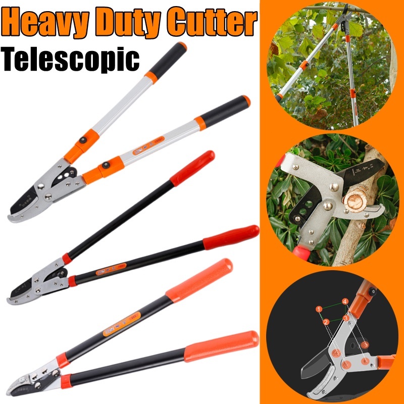 Gardening Plant Lopper Shears Wood cutting Gunting Pokok Telescopic ...