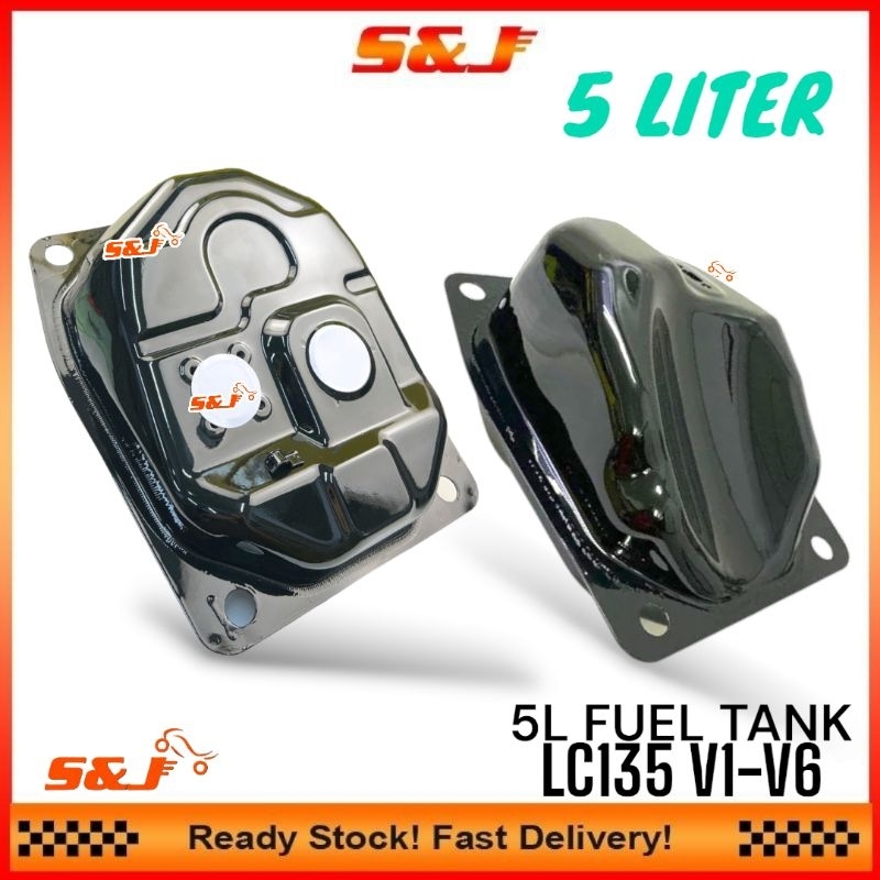 5L 5 LITER YAMAHA LC135 V1 V2 V3 V4 V5 V6 V7 135LC LC 5S BIG FUEL TANK ASSY TANGKI MINYAK BESAR ...