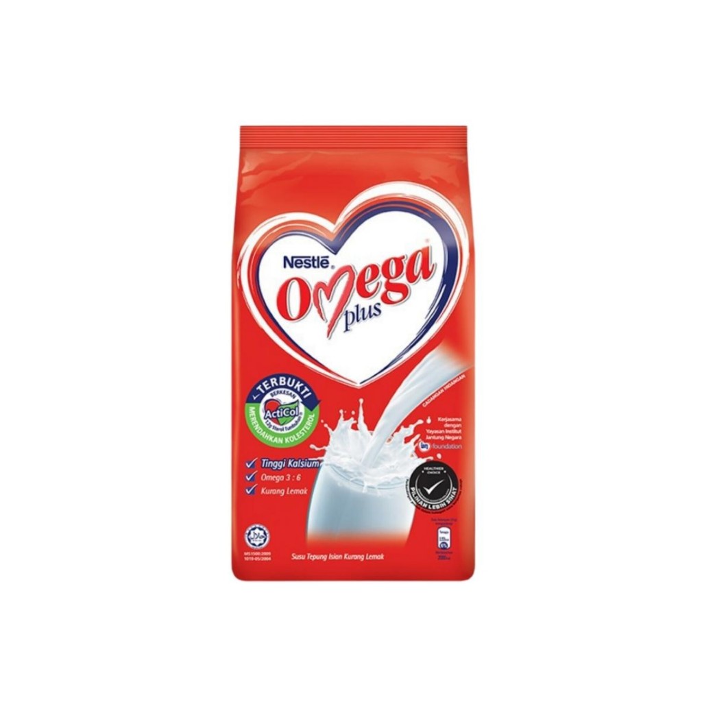 Nestle Omega Plus Milk Powder 600G | Shopee Malaysia