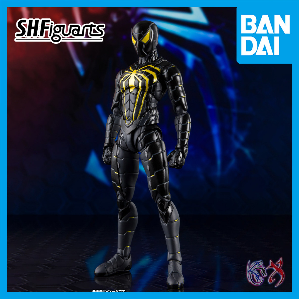 S.H.Figuarts SHF Marvel Spider-man Anti Ock Suit Spiderman | Shopee ...