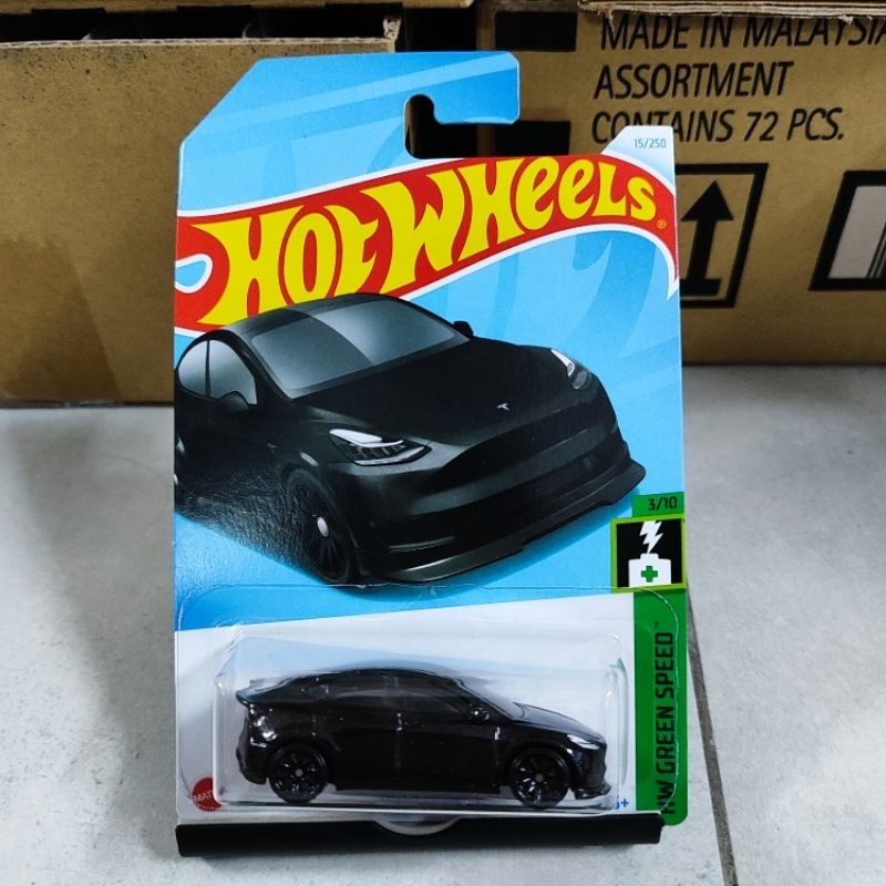 Hot Wheels Tesla Model Y (Black) | Shopee Malaysia