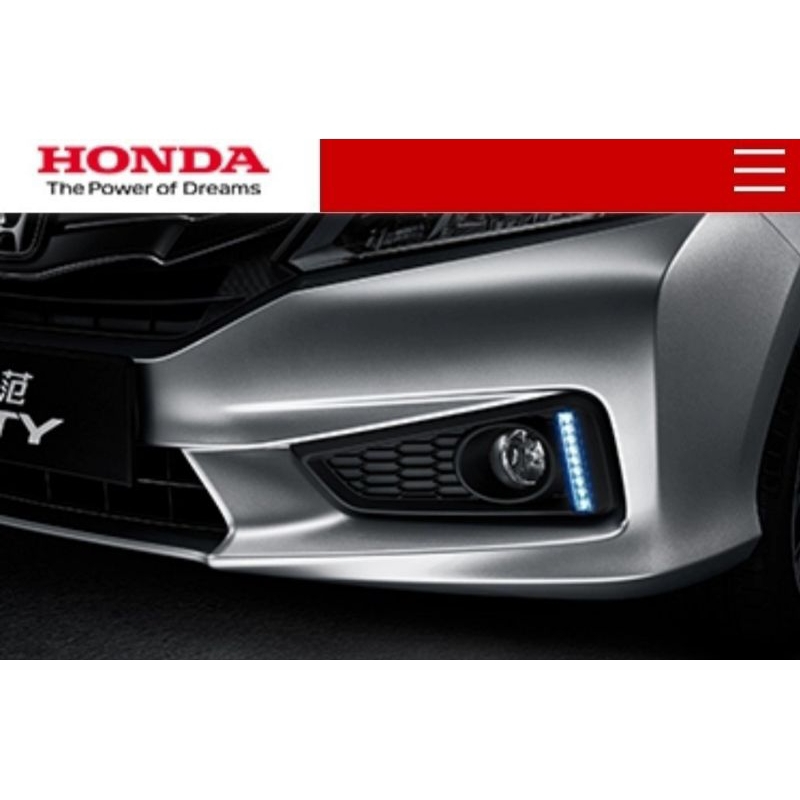Original DRL Honda City 15-17 GM6 PFL , Daytime running light original ...