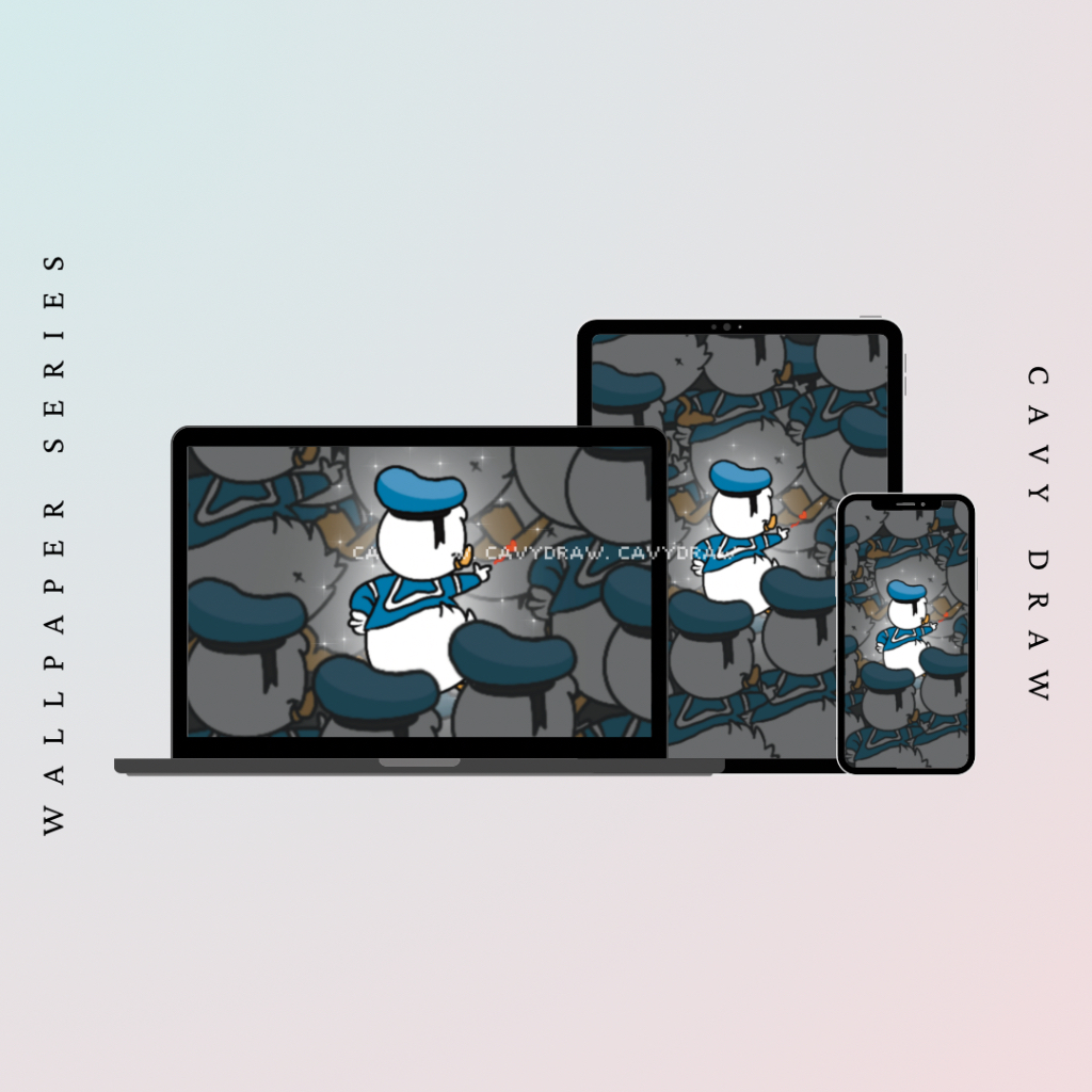 Disney Donald Duck Spotlight Design Phone/Tablet/Ipad/Desktop Wallpaper ...