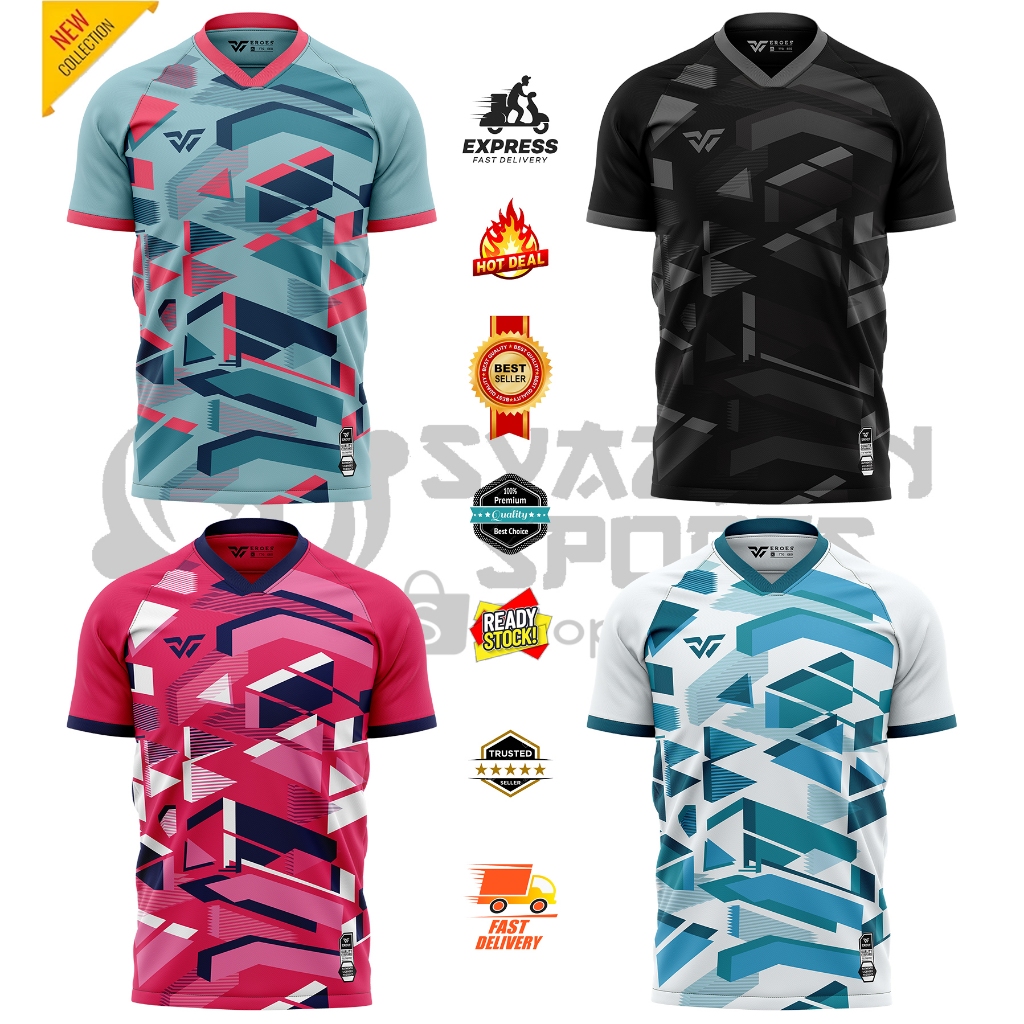 (READY STOK) New Jersey / Jersi SL / MicroFiber Jersey / Jersi Bola ...