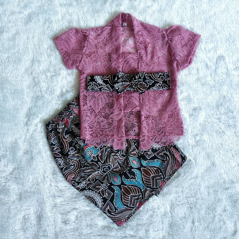 KEBAYA BABY KUNTUM kebaya budak baju akikah baju baby girl baju raya ...