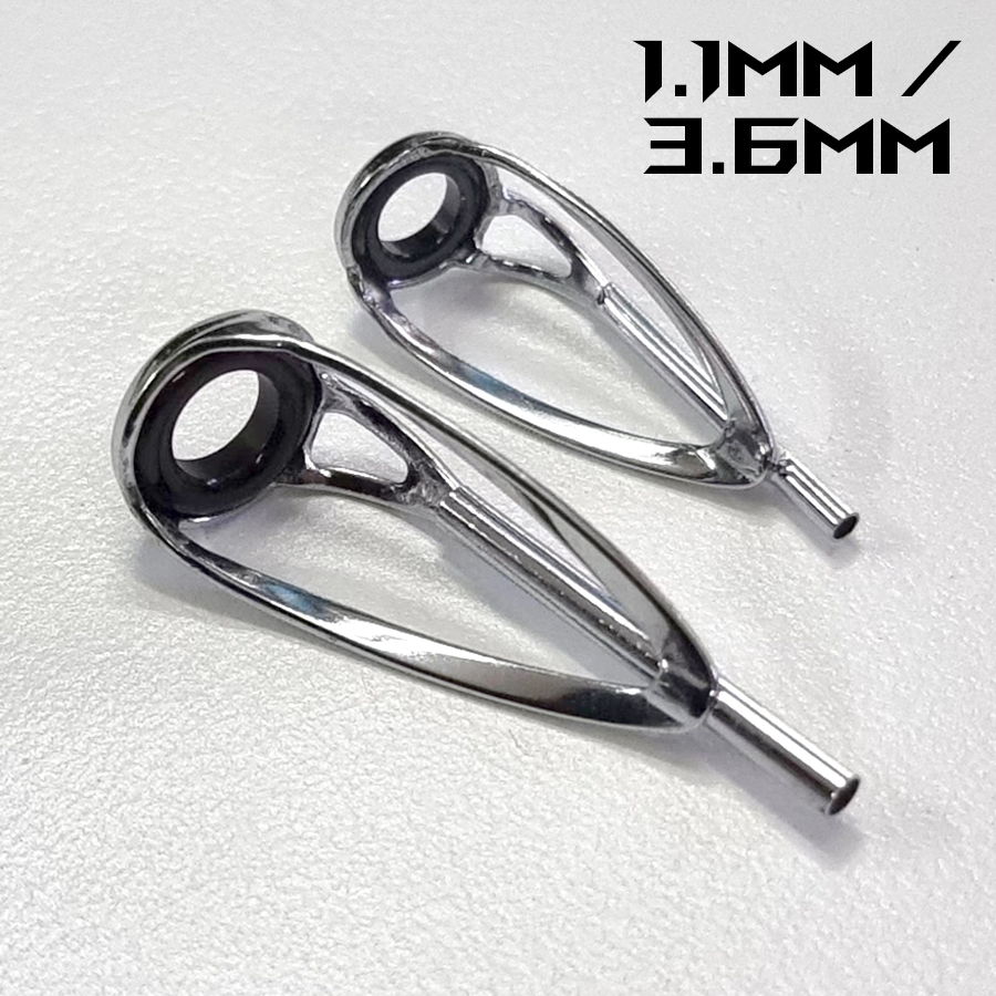 Rod Guide CRT Cincin【SILVER】Solid Ring DIY Tackle Fishing Rod Repair ...