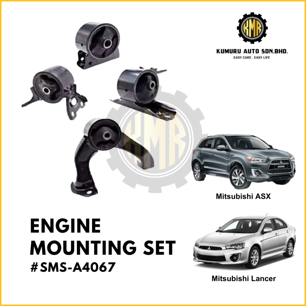 (1@Set) Mitsubishi ASX Lancer Inspira Engine Mounting Set | Shopee Malaysia