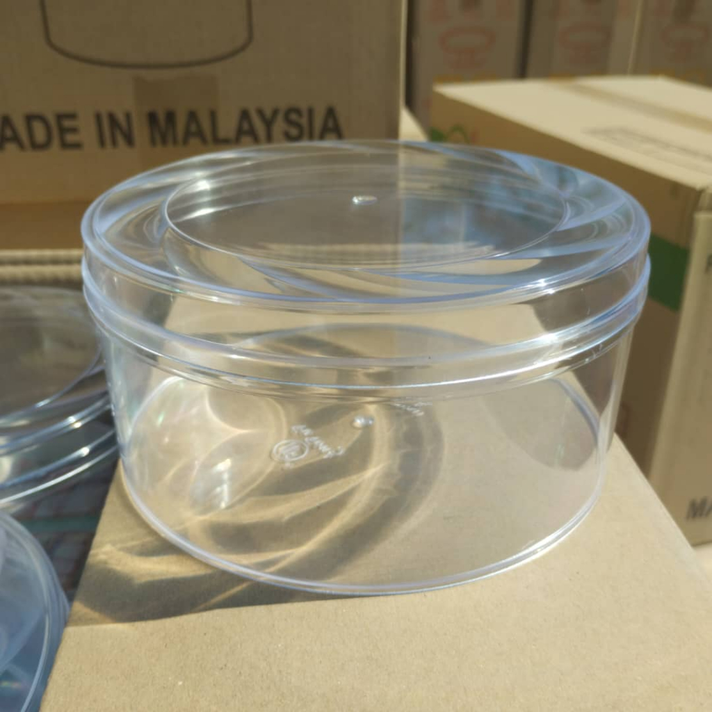 FF2811 Round Plastic Container | Bekas Biskut Raya | Shopee Malaysia
