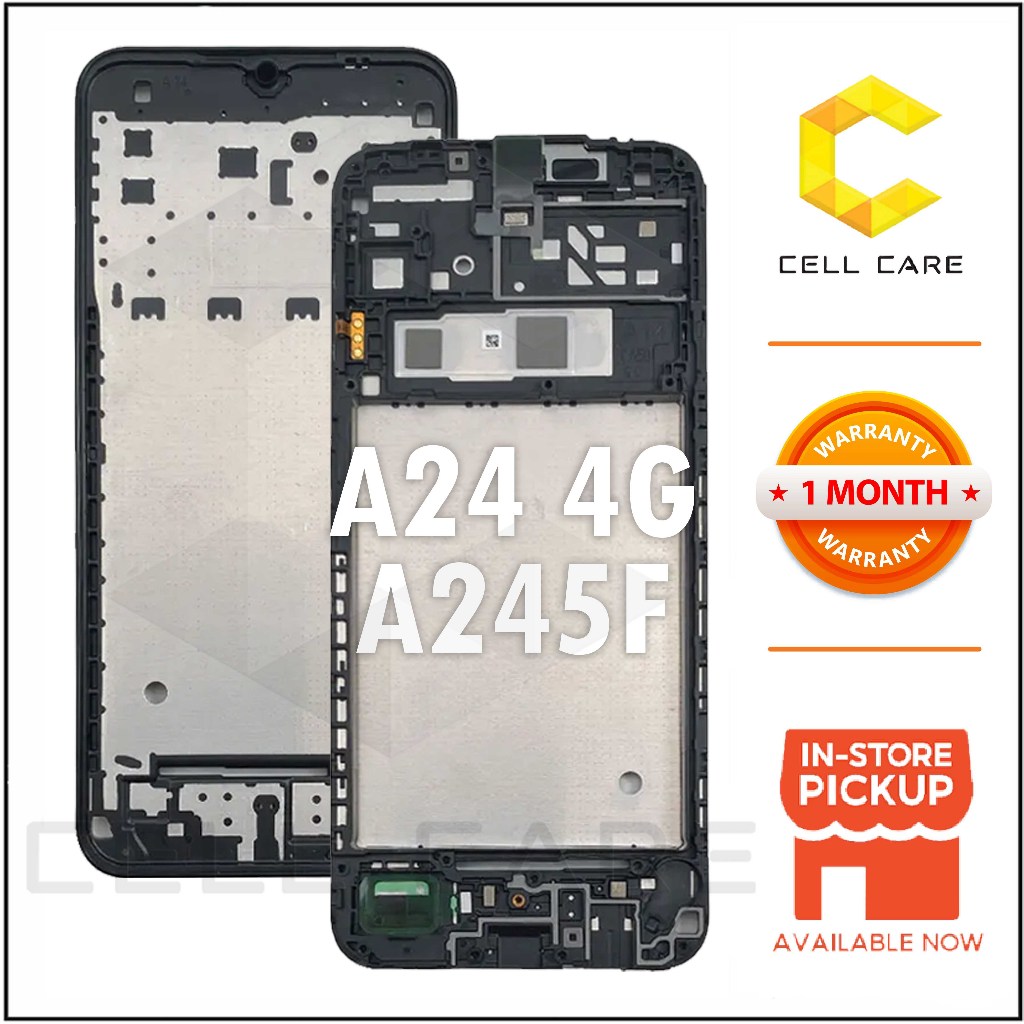 LCD Frame For SAMSUNG A14 4G / A145F (Front Housing Body Frame ...