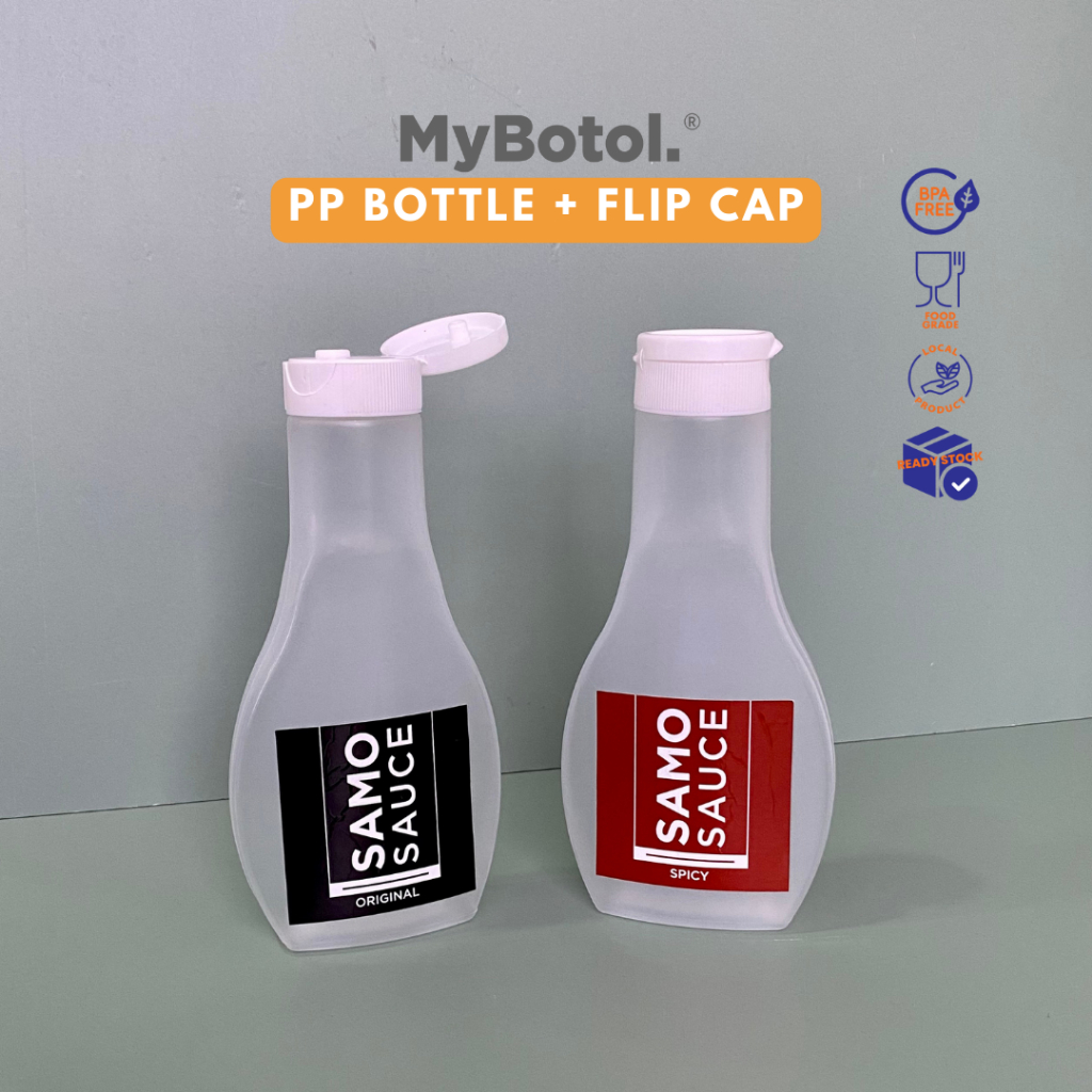 [mybotol] 250ml BOTOL SOS | BOTOL MAYONIS | BOTOL CHEESE | SAUCE BOTTLE ...