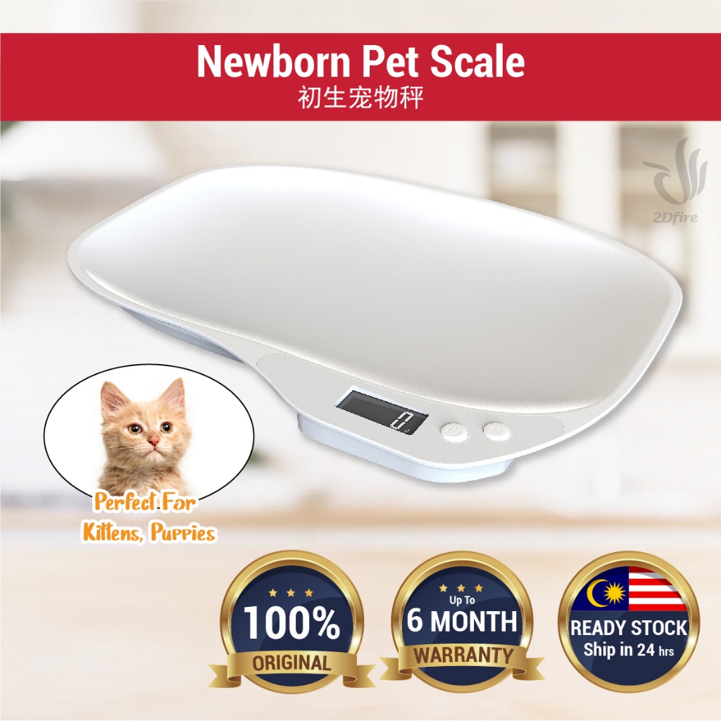 15kg Newborn Pet Scale Digital Small Pet Weight Electronic Measure Tool ...