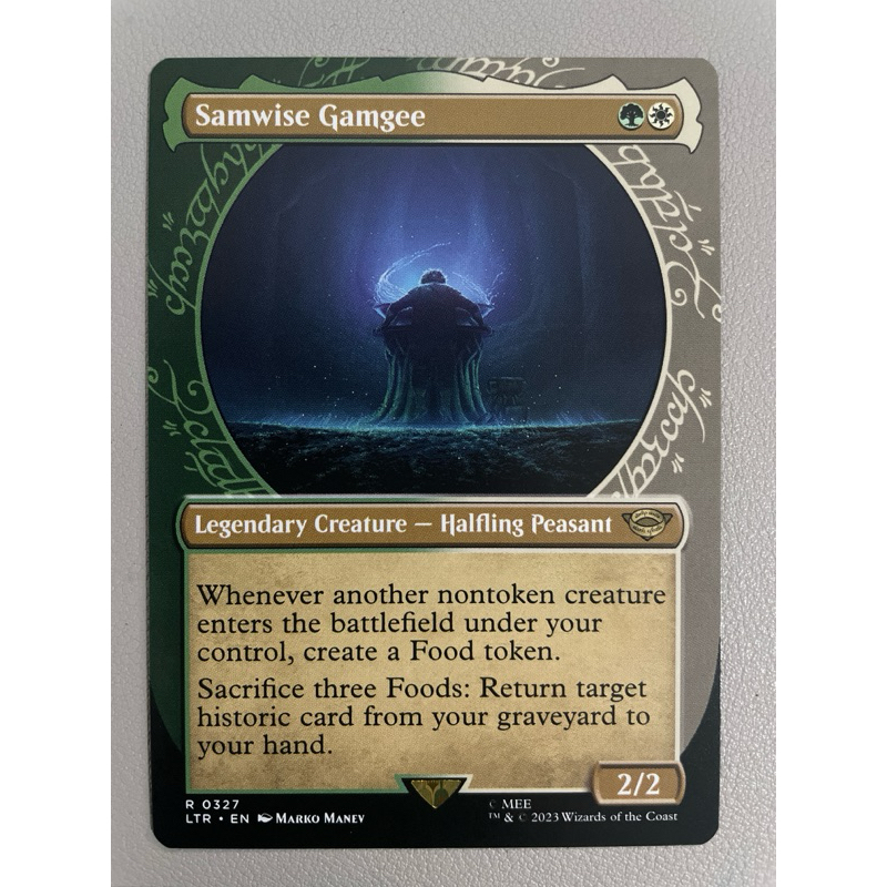 MTG:The Lord of the Rings (LTR) R0327 - Samwise Gamgee (Showcase ...