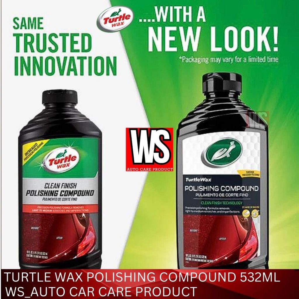 TURTLE WAX POLISHING COMPOUND 532ML | Shopee Malaysia