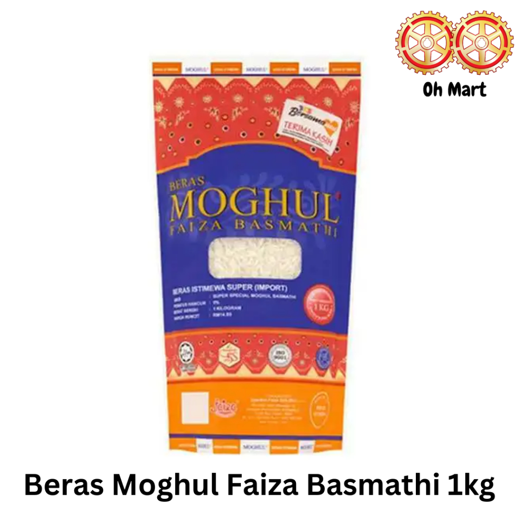 Beras Moghul faiza Basmathi - 1KG | Shopee Malaysia